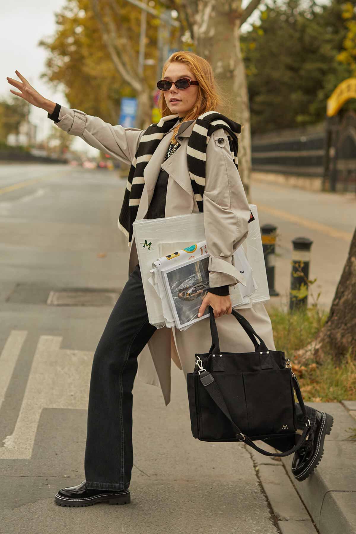 CANVAS EVERYDAY BAG BLACK