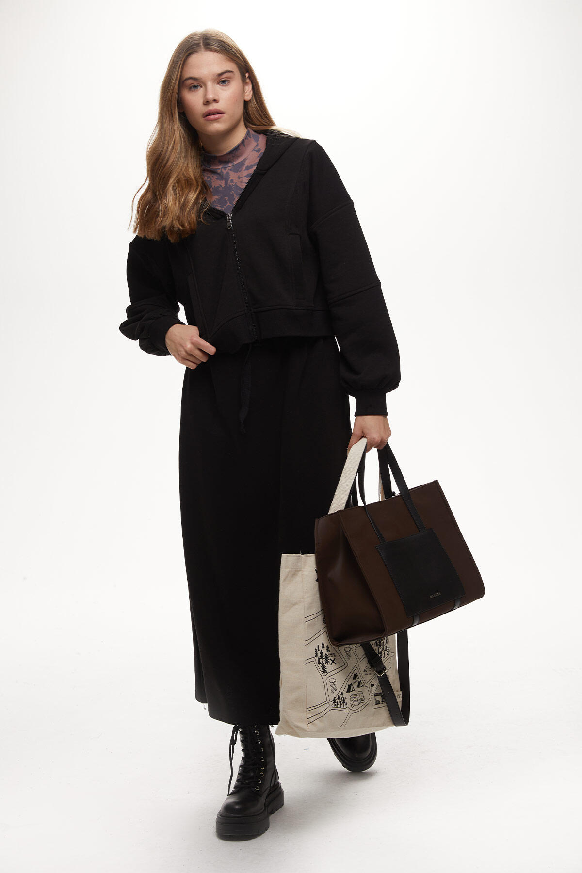 URBAN TOTE ÇANTA KAHVERENGİ | Manuka