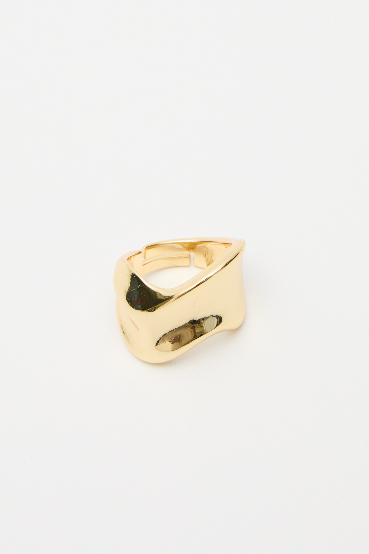 WAVE DESIGN RING GOLD | Manuka