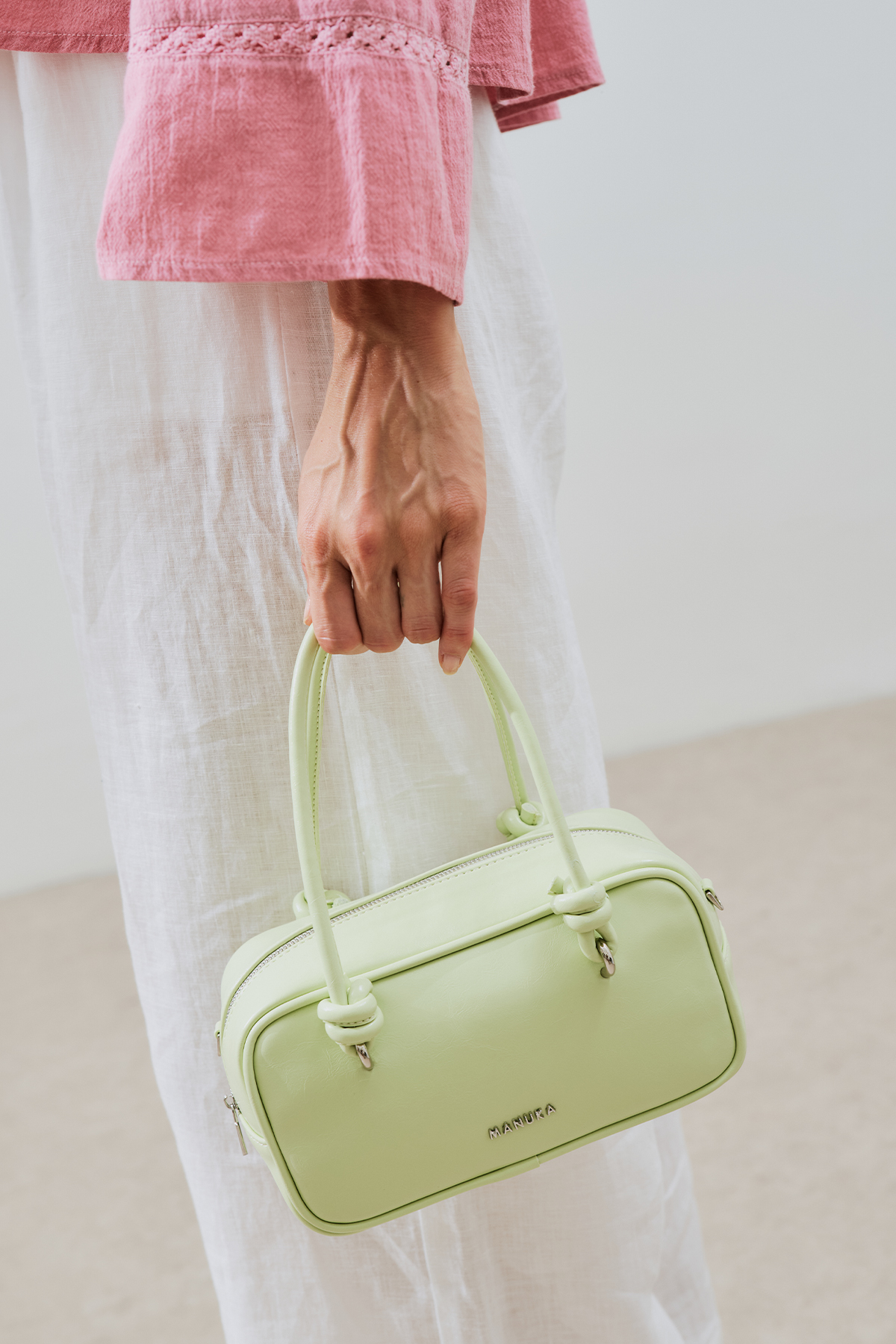 ETRE BAĞLAMA DETAYLI ÇANTA ICE CREAM | Manuka